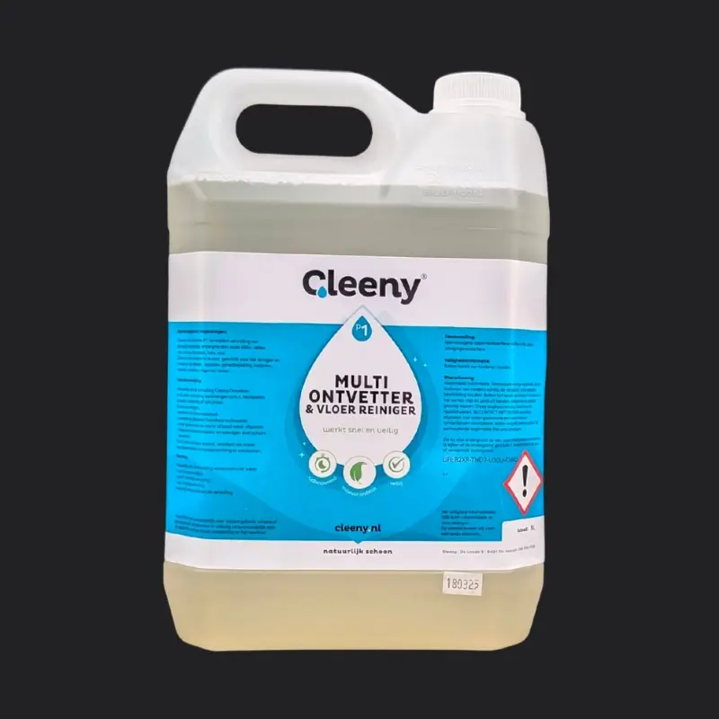 Cleeny ontvetter en vloerreiniger concentraat | Vet en Olie verdwijnen